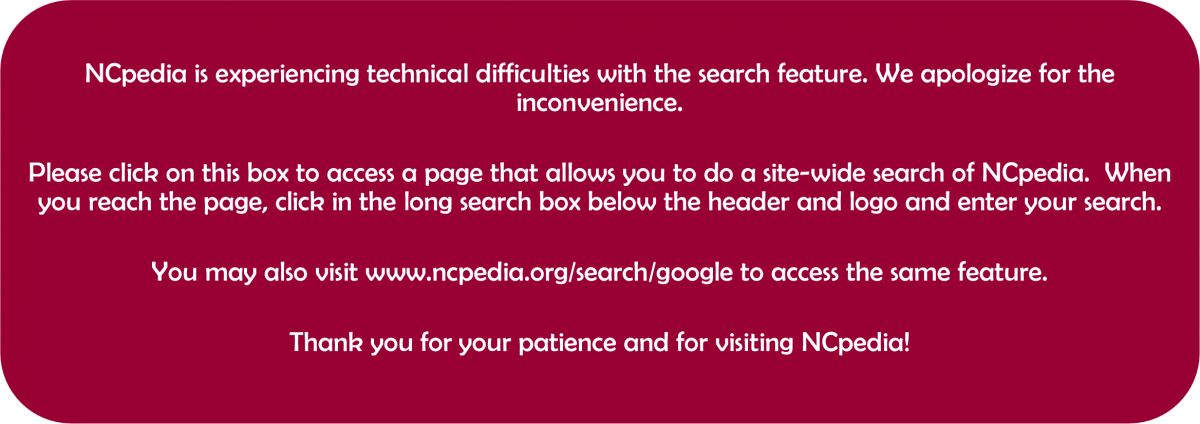 The Old North State: A Toast | NCpedia