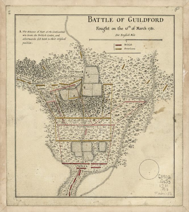 The Battle of Guilford Courthouse