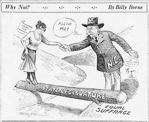 1920s Political Cartoons Women