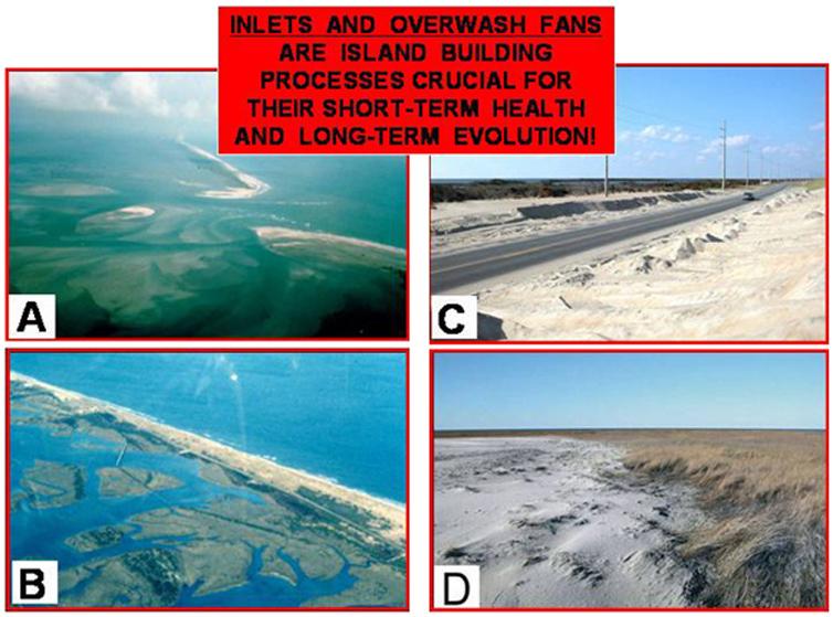 Images of inlets and overwash fans | NCpedia