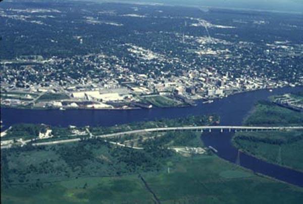 Confluence of the Cape Fear River and Northeast Cape Fear River | NCpedia