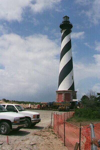 Moving the Cape Hatteras Lighthouse | NCpedia