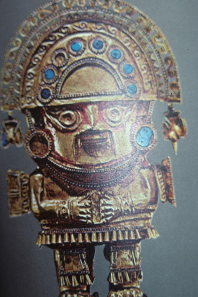 Inca deity in gold | NCpedia