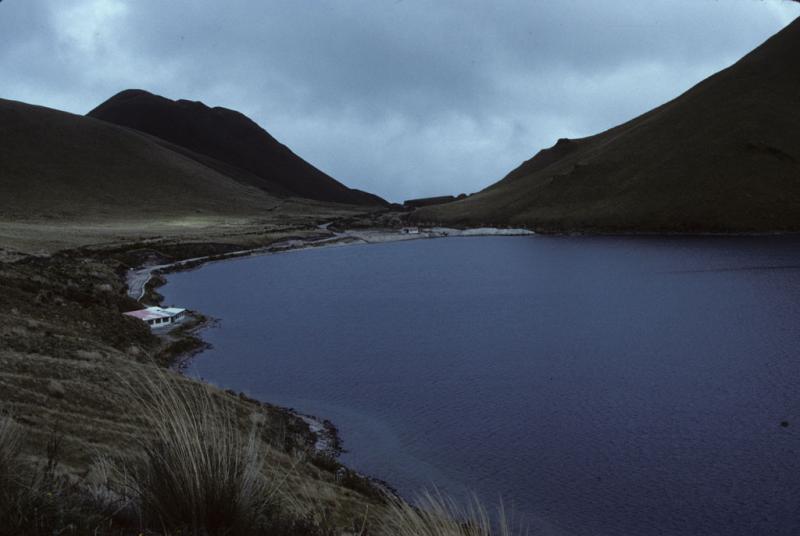 Mountain lake above Otavalo, Ecuador | NCpedia