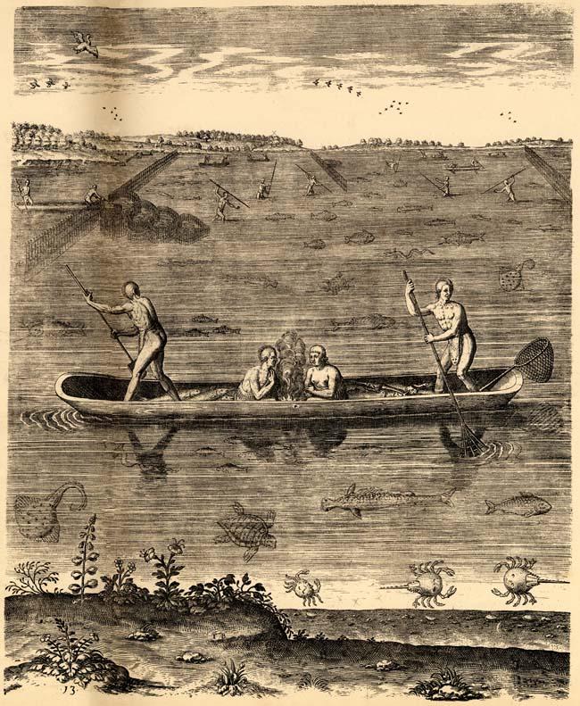 Their Manner of Fishing in Virginia | NCpedia