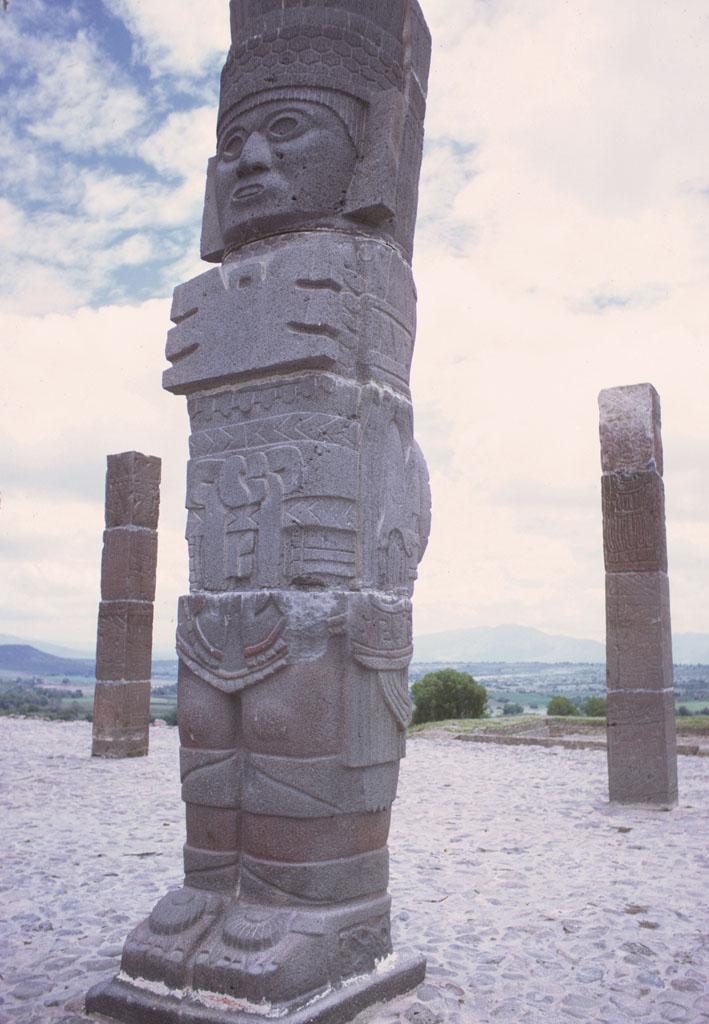Warrior statue in Tula, Mexico | NCpedia