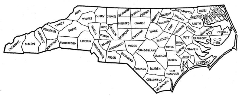Nc Counties