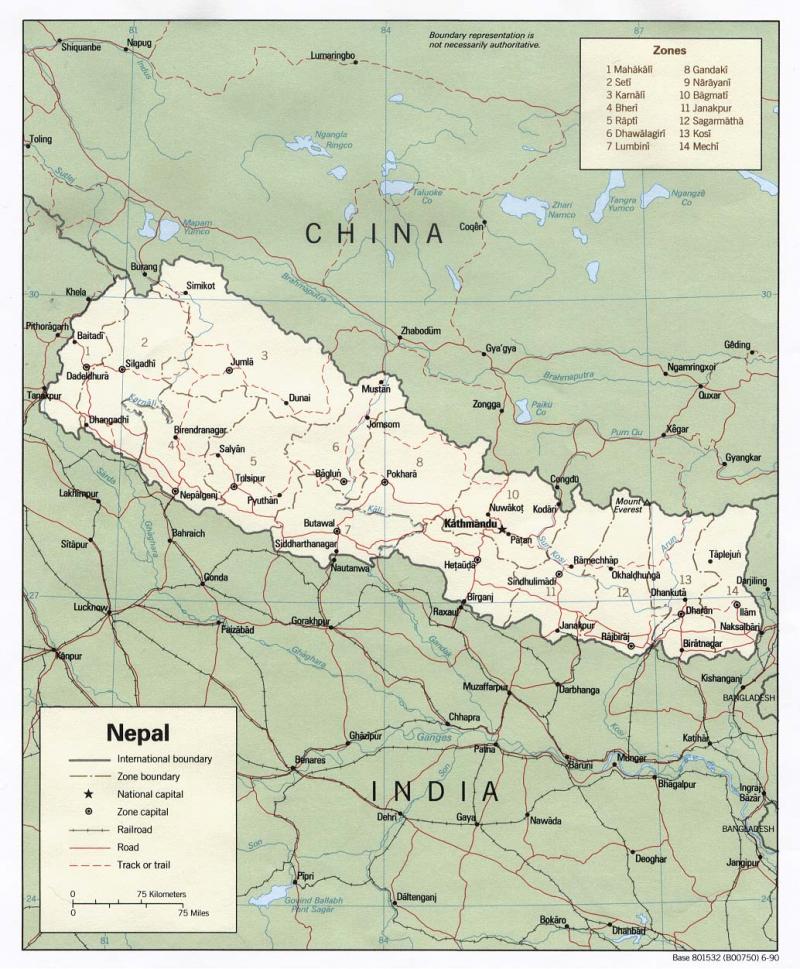 Nepali Map