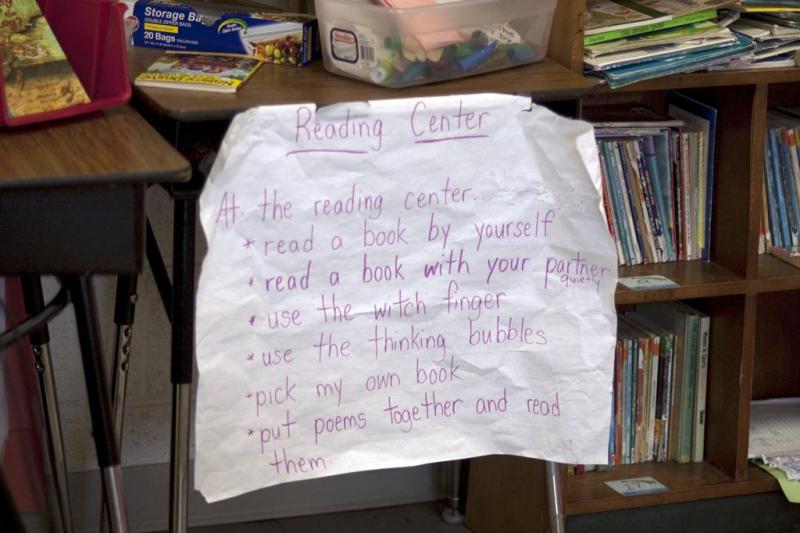 Reading center poster | NCpedia