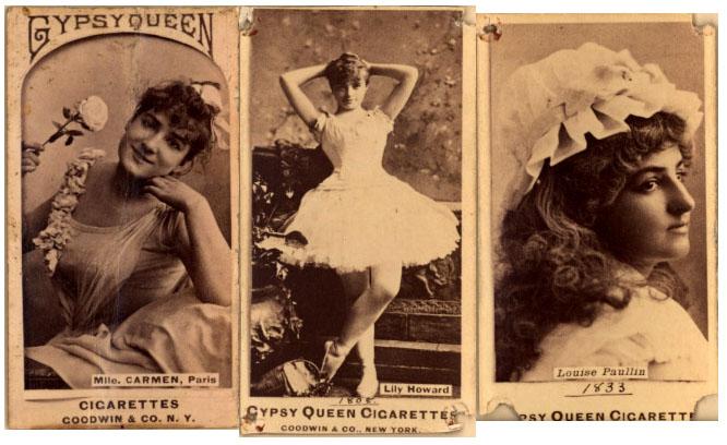 Gypsy Queen Cigarettes -- trading cards | NCpedia